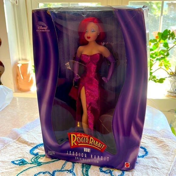 Mattel | Toys | Rare Disneys Who Framed Roger Rabbit Jessica Rabbit ...